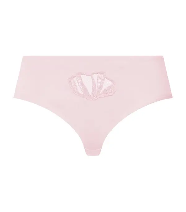 Hanro Cotton Lace-detail Rosaria Briefs