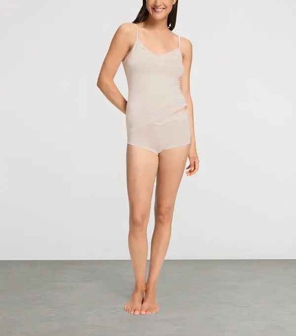 Hanro Dana Lace-trimmed Tank Top