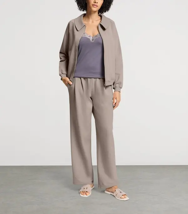 Hanro Stretch-cotton Natural Living Trousers