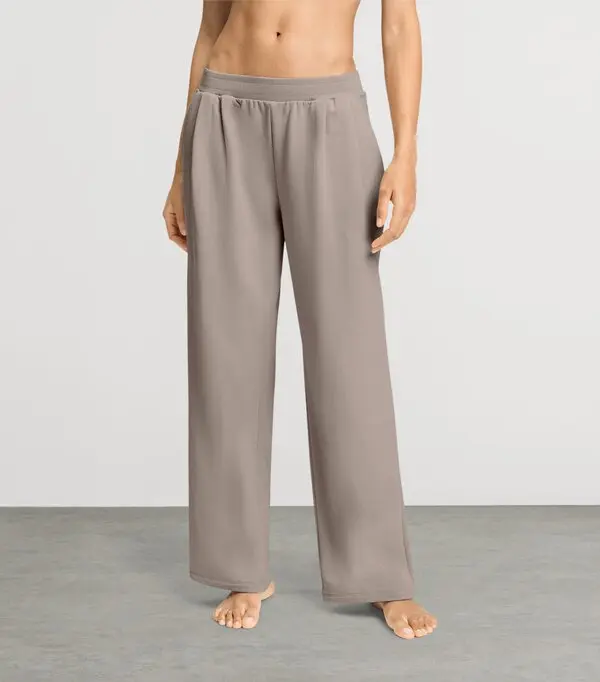 Hanro Stretch-cotton Natural Living Trousers