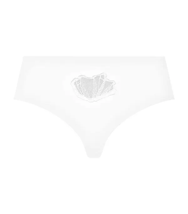 Hanro Cotton Lace-detail Rosaria Briefs
