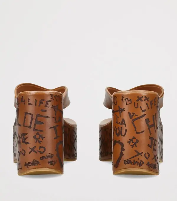 Chloé Maxime Wedge Sandals 80