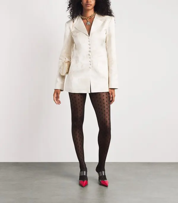 Wolford Blossom 20 Denier Floral Dot Tights