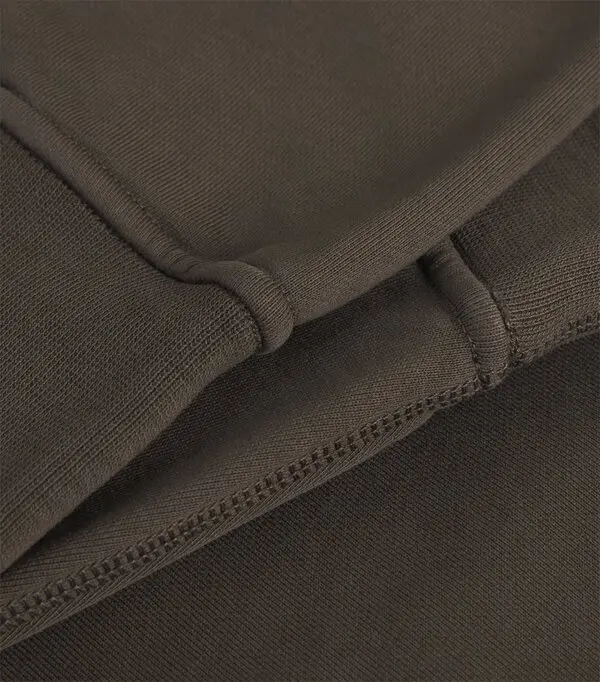 Stone Island Cotton Sweatshirt With Compass Logo - Black