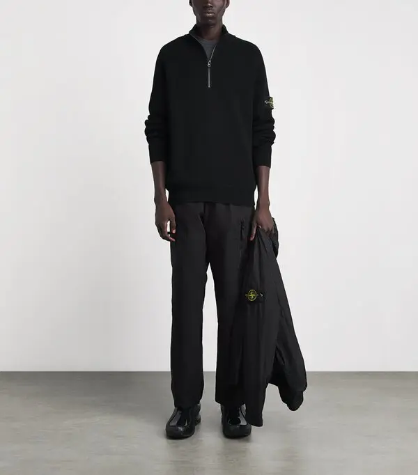 Stone Island Cotton Half-zip Sweater