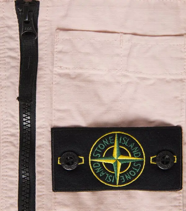 Stone Island Organic Cotton Ripstop Cargo Trousers
