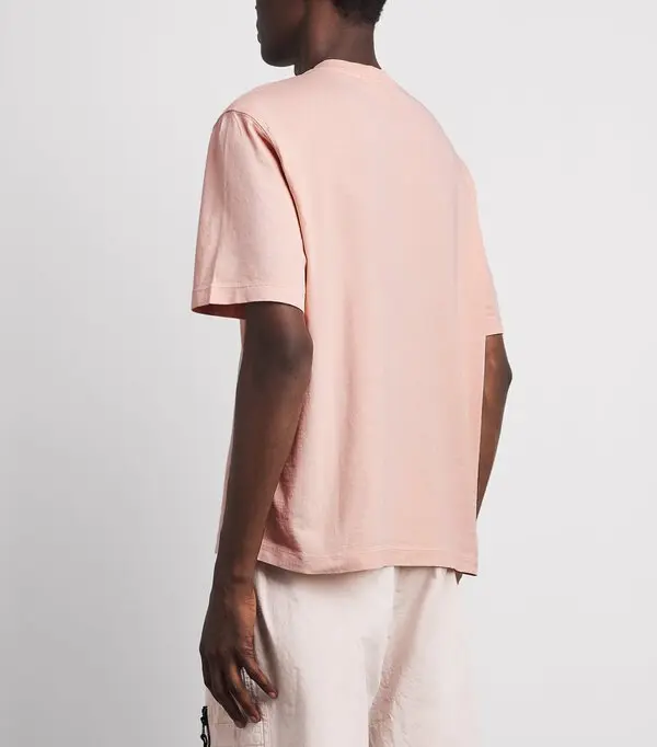 Stone Island Organic Cotton Ghost T-shirt - Pink