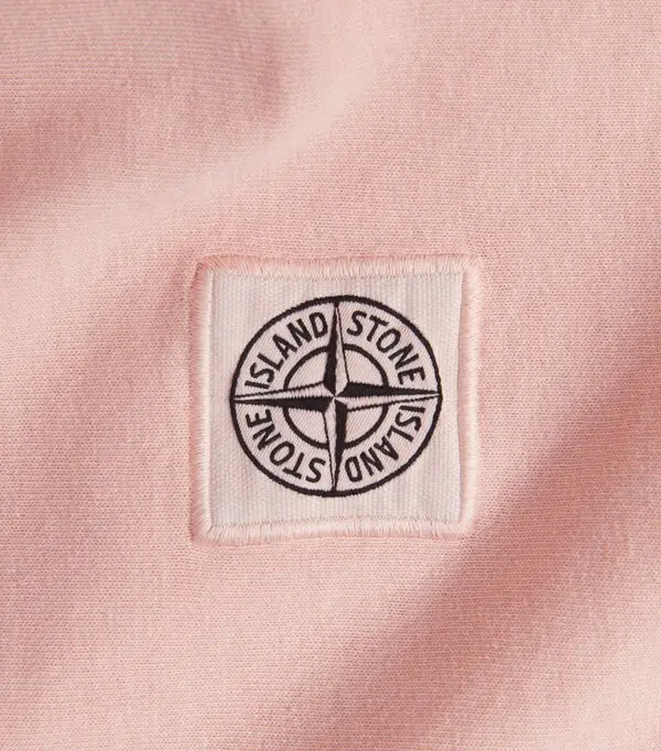 Stone Island Organic Cotton Ghost T-shirt - Pink