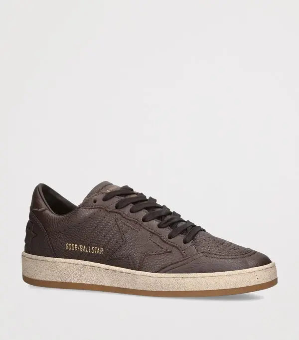 GOLDEN GOOSE Leather Ball Star Sneakers