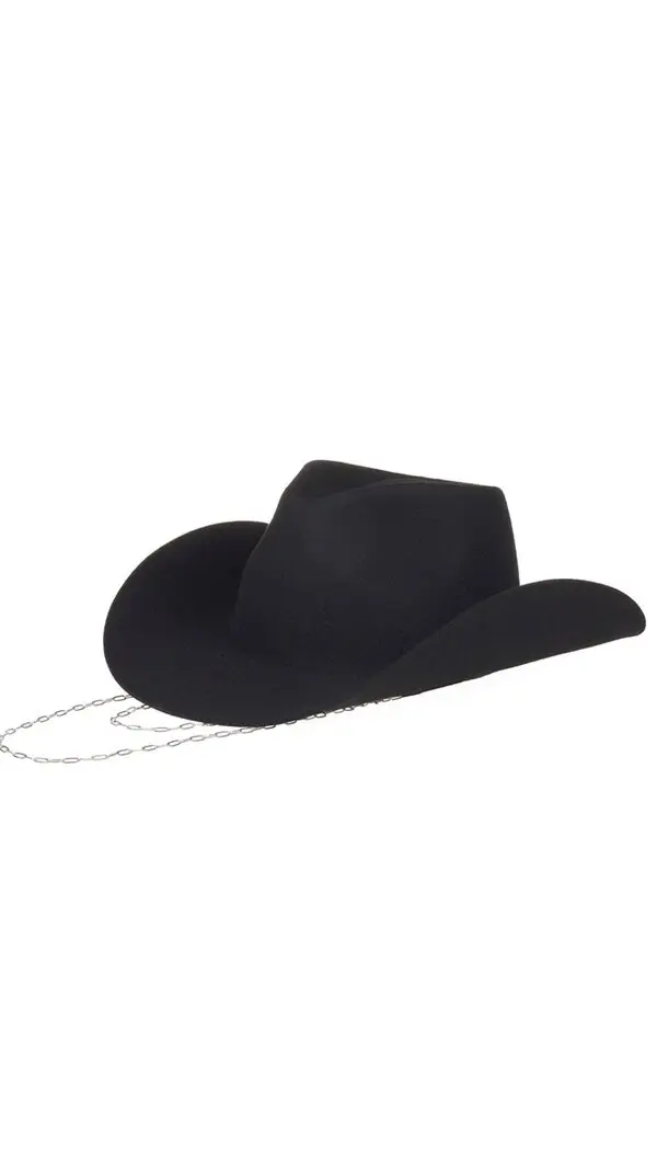 LE TRAP Toulouse Cowboy Hat With Removable São Paulo Necklace