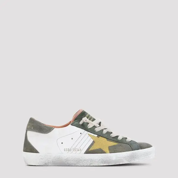GOLDEN GOOSE Superstar Leather Sneakers - Green