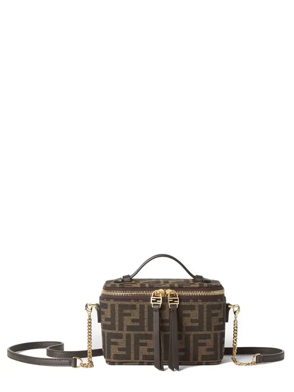 Fendi Mini Zucca Zip Crossbody Bag