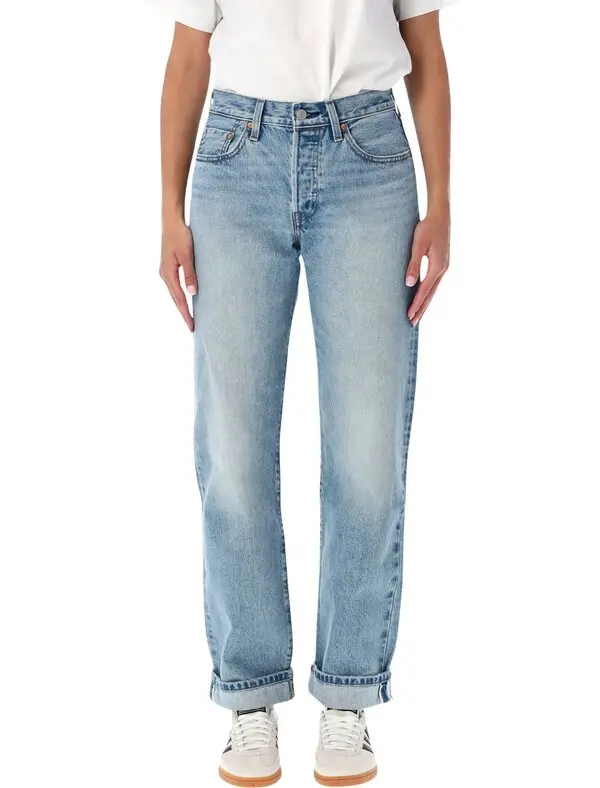 LEVI'S 501 '90s Selvedge Straight-leg Jeans - Blu