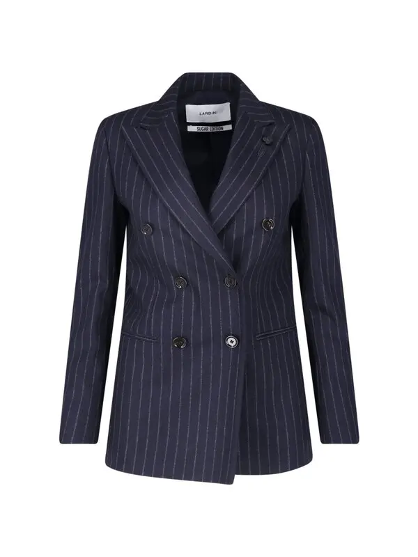 LARDINI Wool & Cashmere Tailored Jacket For