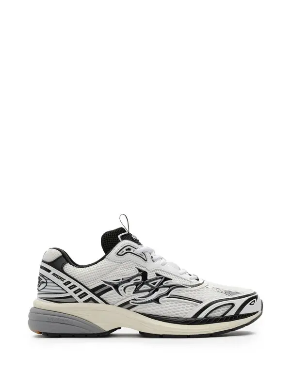 Amiri Mesh-detail Low-top Sneakers - White
