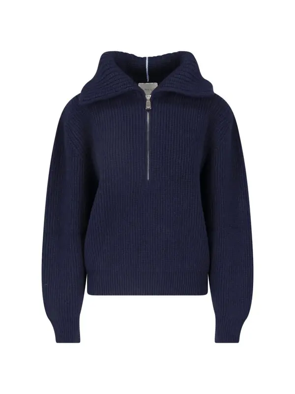 Malo 100% Cashmere Crewneck Sweater - Blue