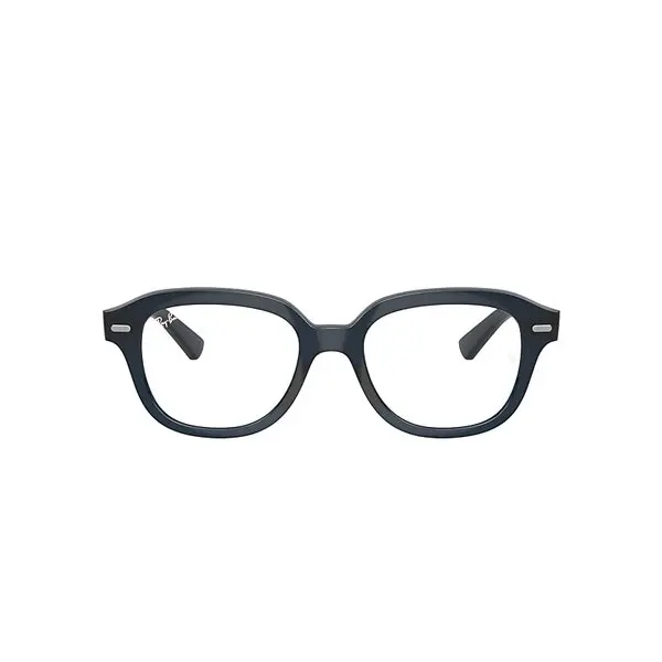 Ray-ban Erik Optics Eyeglasses Frame With Clear Lenses - Opal Dark Blue