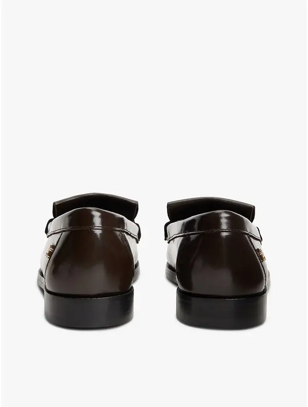 Tommy Hilfiger Shiny Leather Tassel Loafers