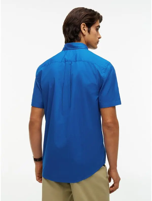 Tommy Hilfiger Regular Fit Short-sleeve Shirt - Ancient Blue