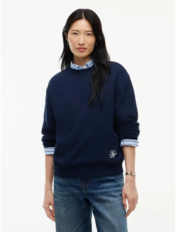 Tommy Hilfiger Script Monogram Crewneck Sweatshirt