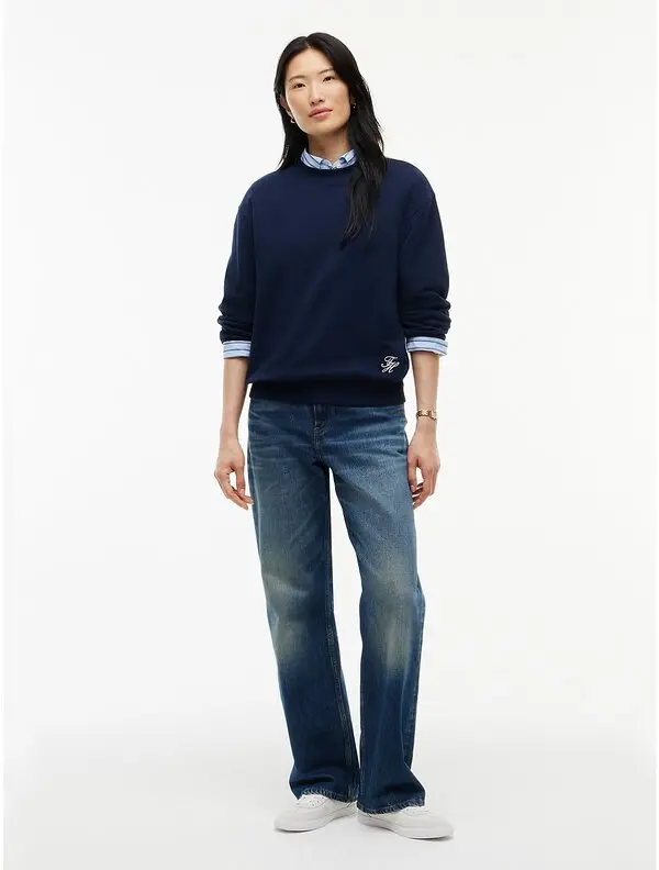 Tommy Hilfiger Script Monogram Crewneck Sweatshirt