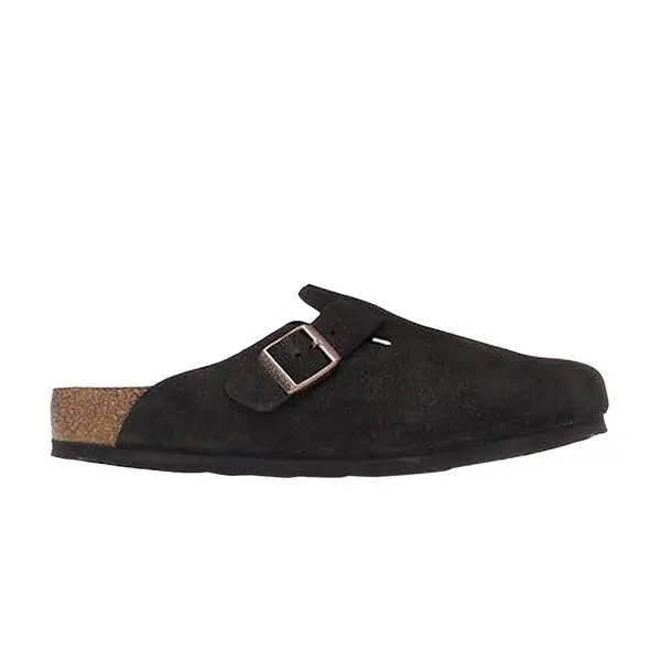 BIRKENSTOCK Boston Soft Footbed Suede 'mocha