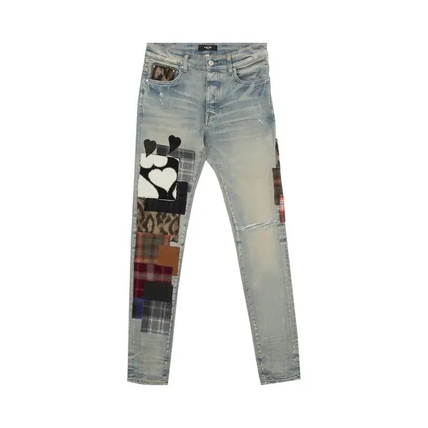 Amiri Art Patch Jeans