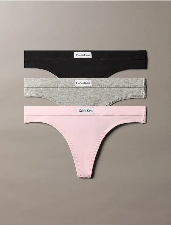 Calvin Klein Cotton Stretch Comfort 3-pack Thong