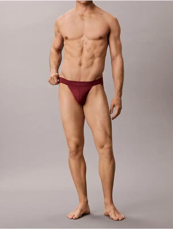 Calvin Klein Sculpt Lace Sport Brief - Established Red