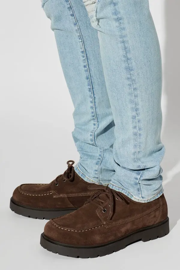 BIRKENSTOCK Highwood Moc Lace Low Suede Shoes