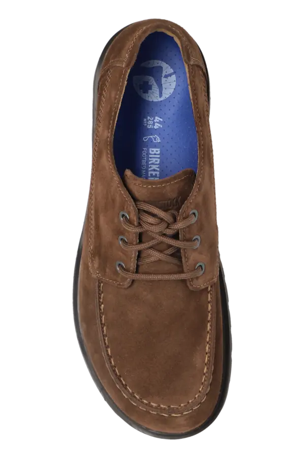 BIRKENSTOCK Highwood Moc Lace Low Suede Shoes