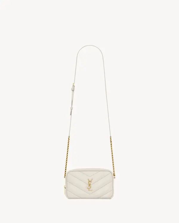 Saint Laurent Loulou Mini Camera Bag In Lambskin