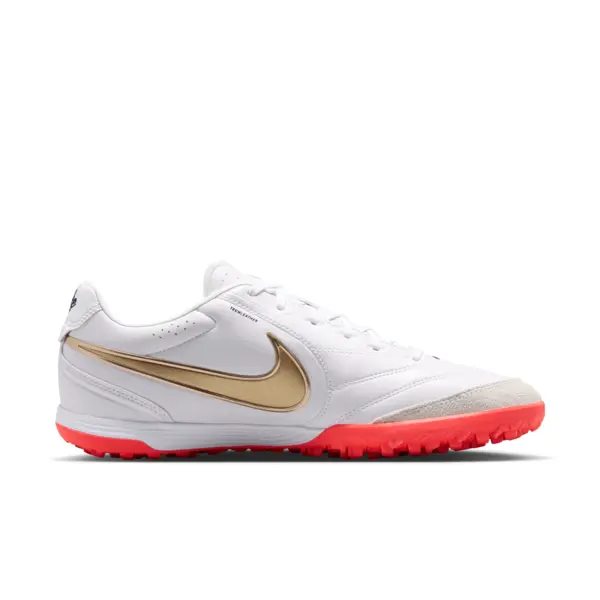 Nike Tiempo Ligera Pro Turf Soccer Shoes - White