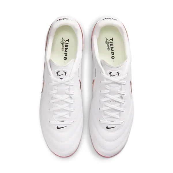 Nike Tiempo Ligera Pro Artificial-grass Low-top Soccer Cleats - White