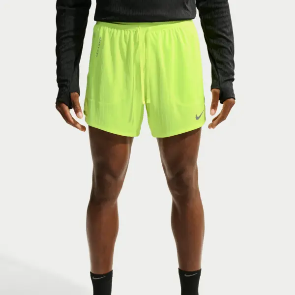 Nike Stride Aero-fit 5" Brief-lined Running Shorts - Yellow