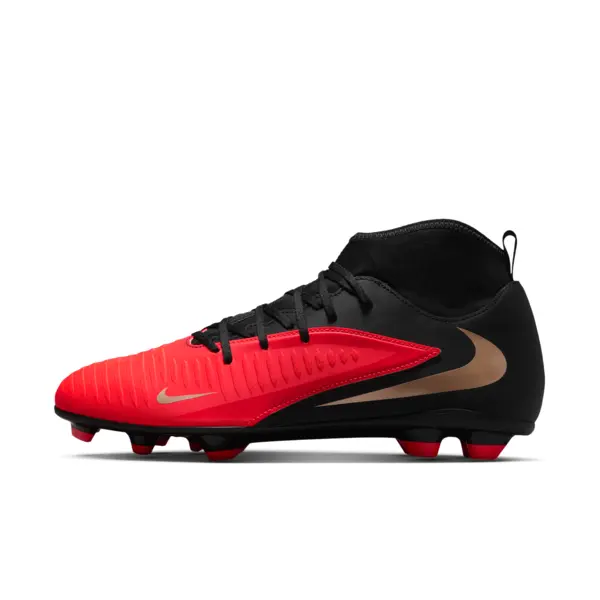 Nike Phantom High Club Multi-ground Soccer Cleats - Red