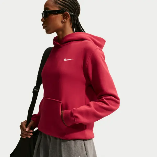 Nike Studio Fleece Medium Weight Pullover Hoodie