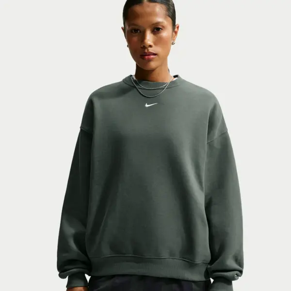 Nike Studio Fleece Medium Weight Oversized Crew-neck Sweatshirt