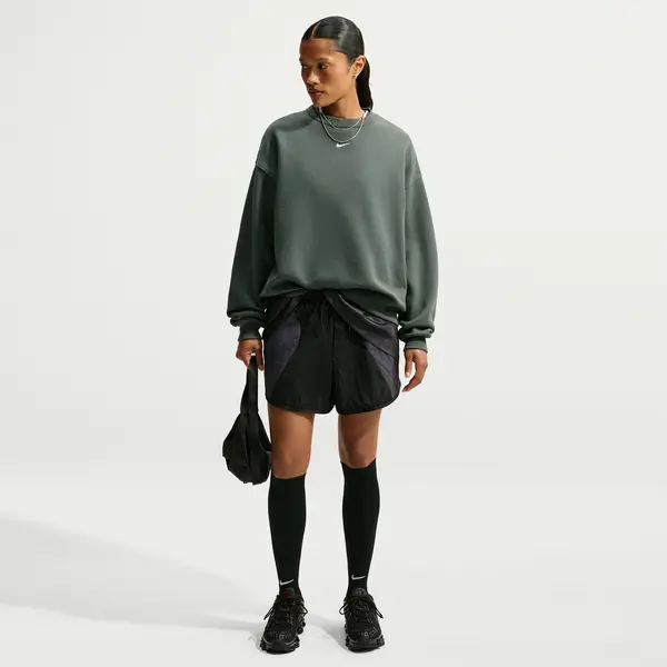 Nike Studio Fleece Medium Weight Oversized Crew-neck Sweatshirt