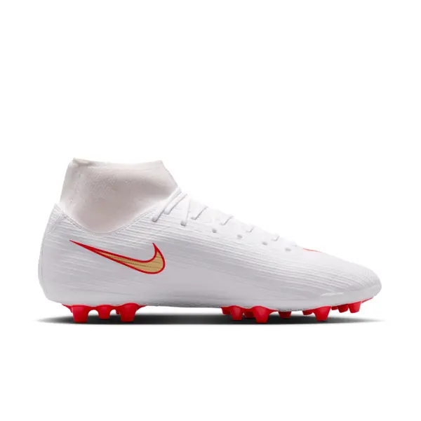 Nike Mercurial Superfly Academy Artificial-grass High-top Soccer Cleats - White