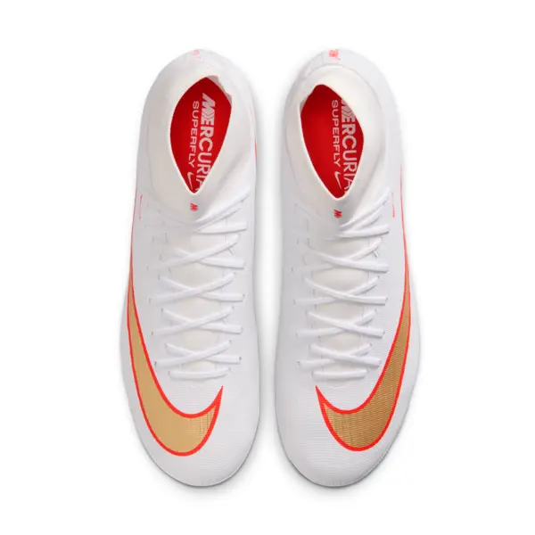 Nike Mercurial Superfly Academy Artificial-grass High-top Soccer Cleats - White