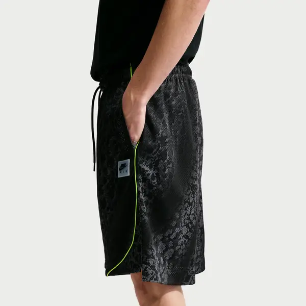 Nike All-over Print Mesh Shorts - Grey