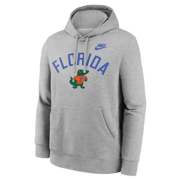 Nike Florida Legacy Arch Club College Pullover Hoodie - Grey
