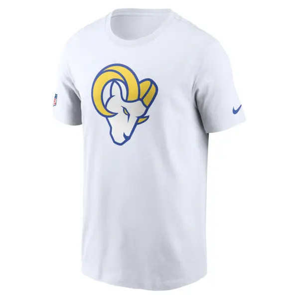 Nike Los Angeles Rams Essential Dri-fit Nfl Long-sleeve T-shirt - White