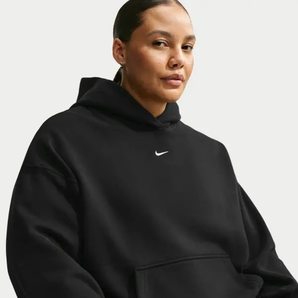Nike Studio Fleece Medium Weight Oversized Pullover Hoodie