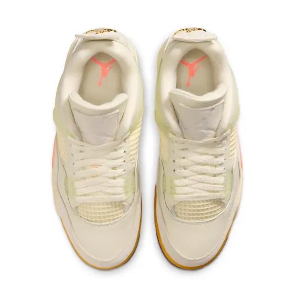 JORDAN 4 Retro "birds Of Paradise" High Top Sneakers - White