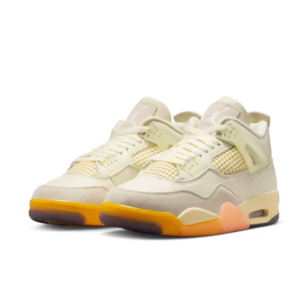 JORDAN 4 Retro "birds Of Paradise" High Top Sneakers - White