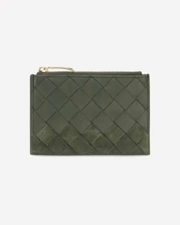 Bottega Veneta Intrecciato Zip Cardholder