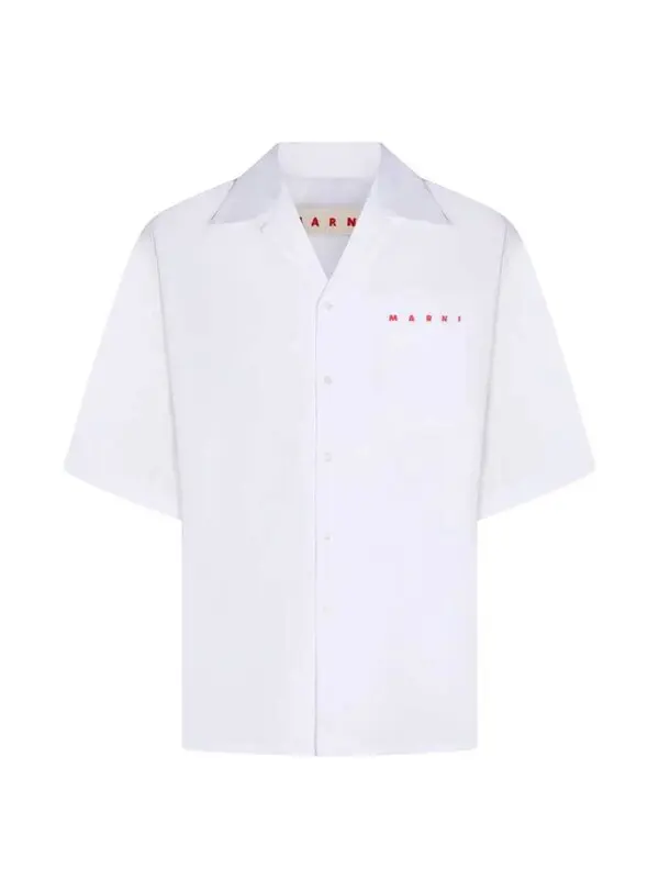 Marni Short-sleeved Cotton Bowling Shirt