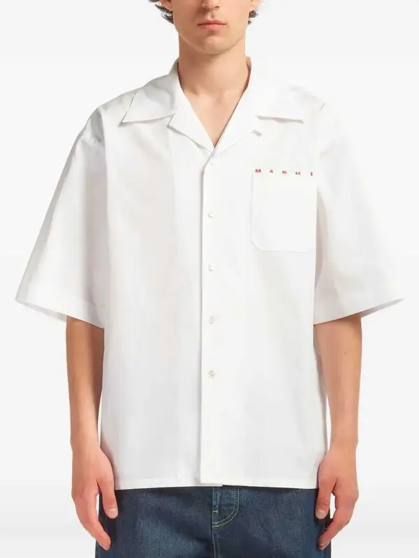 Marni Short-sleeved Cotton Bowling Shirt